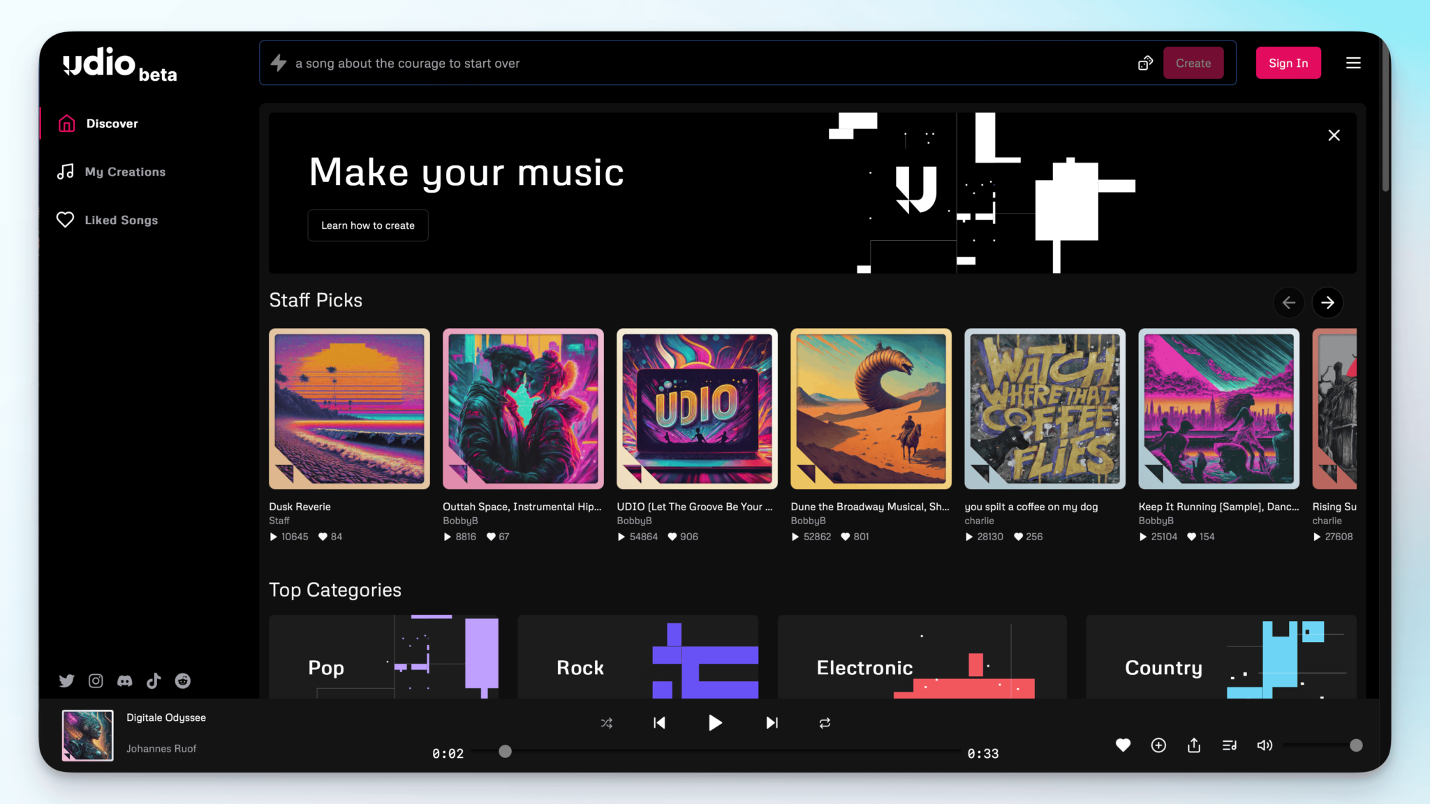 Musik-KI Udio erstellt professionelle Songs | Digitale Profis