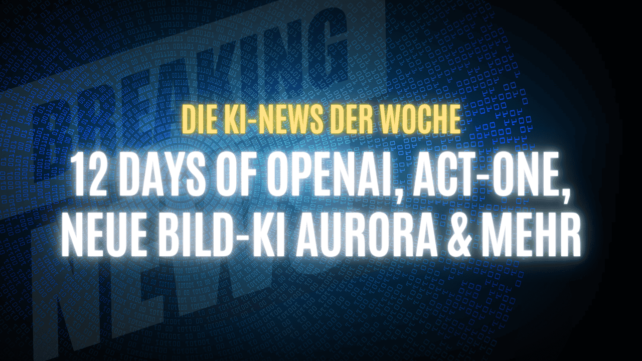 Die KI-News der Woche vom 09.12.2024 | Digitale Profis